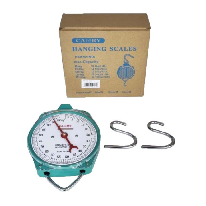 【CAMRY】Portable Camry Scale (100kg) | Lazada