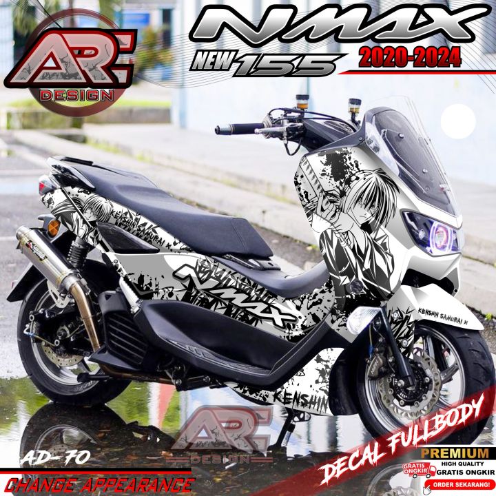 (COD) TERBARU Decal Sticker Yamaha Nmax 155 New 2020 2021 2022 2023 ...