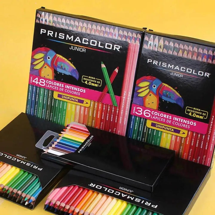 Prismacolor Oil Colored Drawing Pencil Set 12/24/36/48 Colors Wood ...