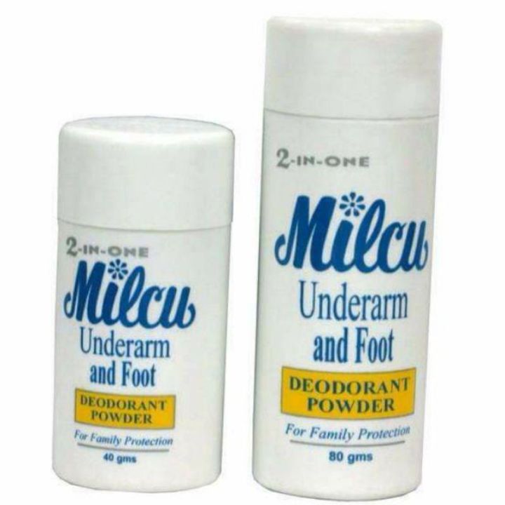 Milcu Underarm & Foot Deodorant powder 2in1 | Lazada PH