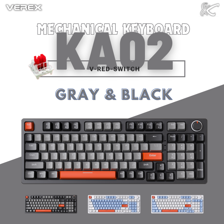 ZIFRIEND ZA981 Hotswappable Mechanical Keyboard 98 Keys Wired RGB Gaming Keyboard With Volume ...