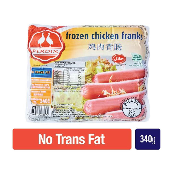Perdix Chicken Franks - Frozen | Lazada Singapore