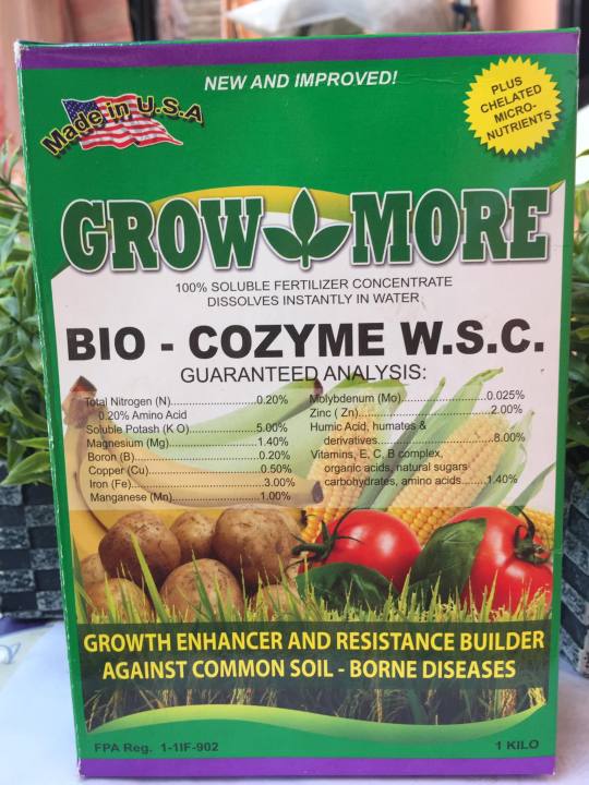 Grow More Bio-Cozyme W.S.C. 1kg | Lazada PH