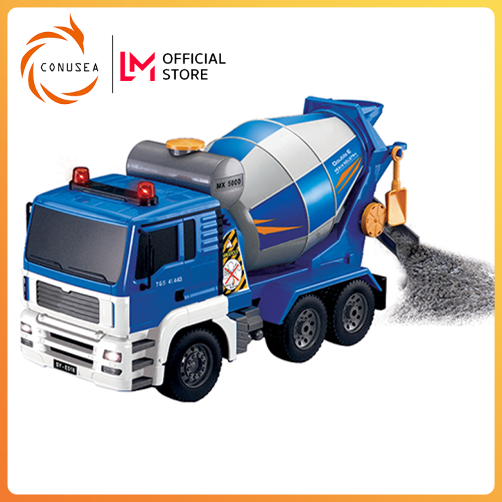 CONUSEA 1:20 Scale Remote Control Engineering Vehicle, Cement Concrete ...