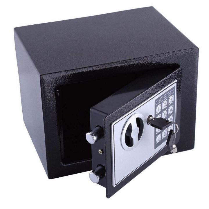 SECURITY LOCK DIGITAL SAFE BOX GUARD MONEY JEWELRY STORAGE MINI ...