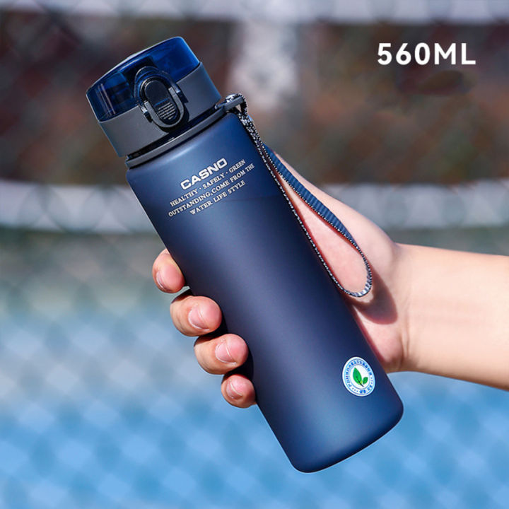 BPA Free Sport Water Bottle High Quality Portable Travel Hiking Bottle Leakproof 400ml 560ml ...
