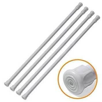 ECOPLANETOFFICIAL COD#100-190cm Curtain Rod Spring Loaded Curtain Rods ...