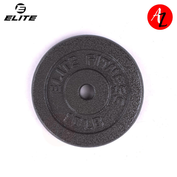 Elite Fitness Cast Iron Weight Plates – Standard 10 lb & 15 lb Plates ...