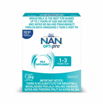 NAN OptiPro Three Milk Supplement For Children 1-3 Years Old 1.3kg | Lazada PH