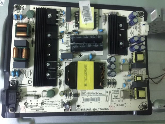 🔥Msia Ready Stock 24hr Ship🔥 HISENSE LCD TV 55A6100UW POWER BOARD ...