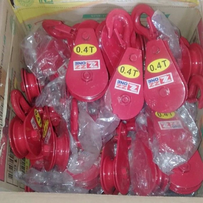 ORIGINAL !!! Katrol Beban 0,4 TON / / Katrol Proyek / Katrol 400KG ...