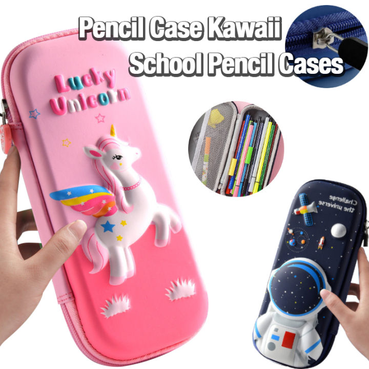 3D Hard Case Pencil Case school supplies | Lazada PH