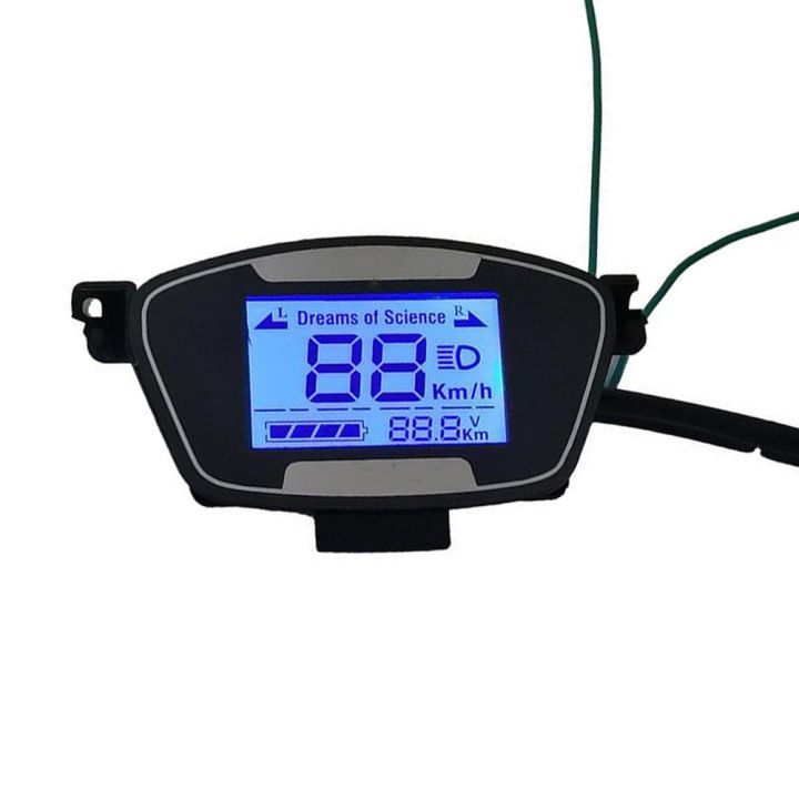 Online Electr 48V-72V Ebike Display Black FMotor Speedmeter Screen ...
