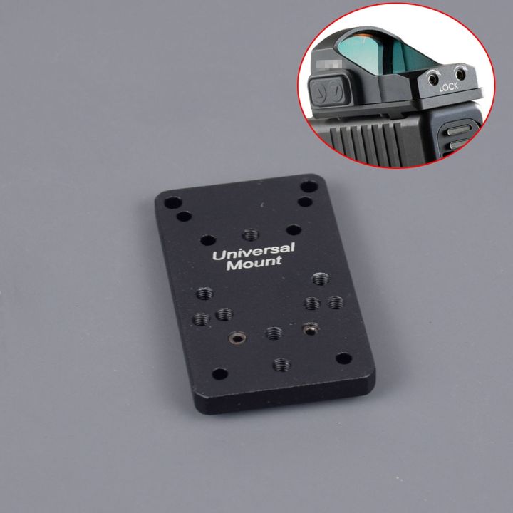 Universal Glock Rear Sight Mount Plate Base Mount Fit For RMR Docter ...