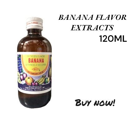 NECO BANANA FLAVOR EXTRACT 120ml | Lazada PH
