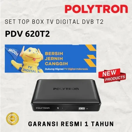 Set Top Box Polytron Digital DVB T2 | Set Top Box Polytron PDV 620T2 ...