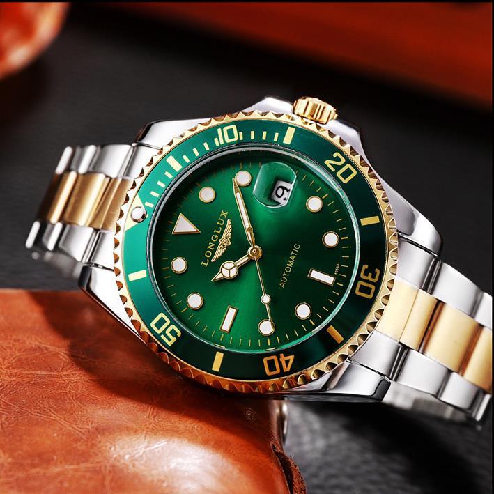 Genuine Green Water Ghost Watch Men's Fully Automatic Mechanical ...