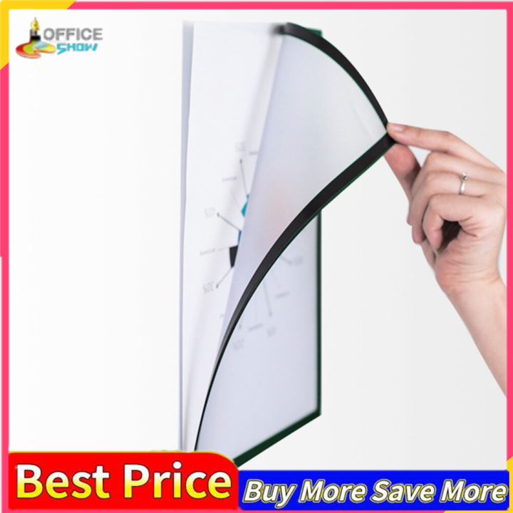 M-agnetic File Frame Transparent PVC Document Display Frame for A4 Size ...