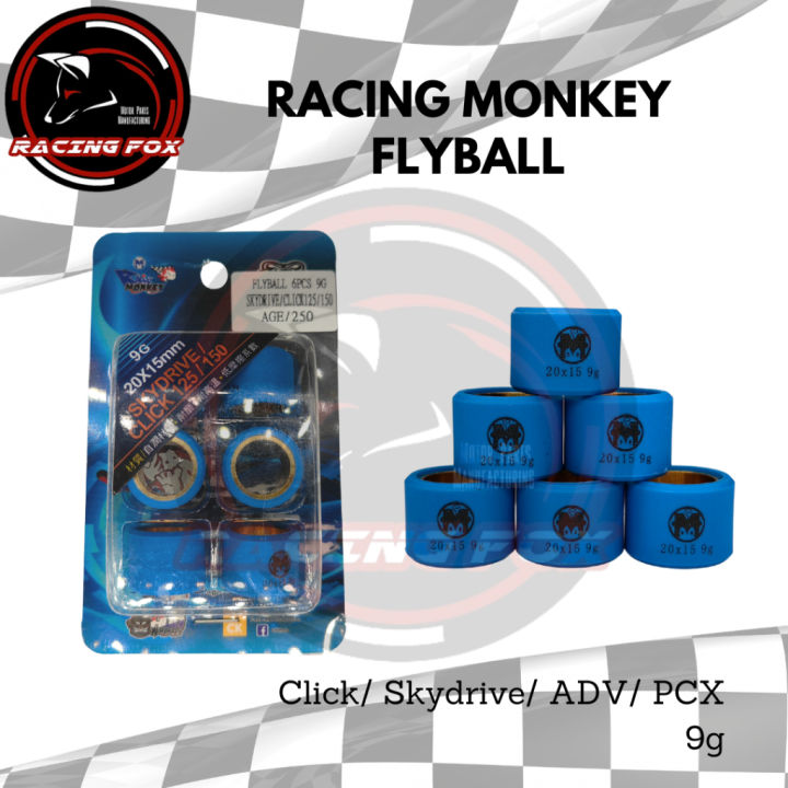 Racing Monkey Flyball CLICK 125/150/ Skydrive/ Step125/ PCX/ Adv150 9g ...
