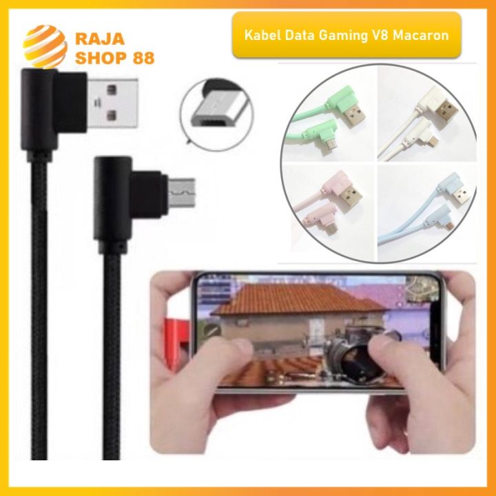 Kabel Data Gaming Macaron FastCharging Type Micro/V8 | Lazada Indonesia