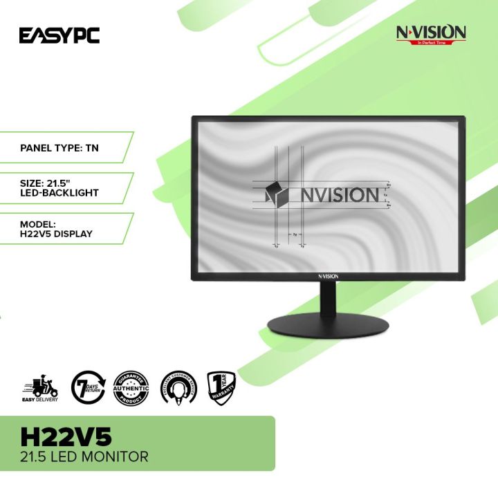EasyPC | Nvision H22V5 21.5 Inches / H22V8 21.5" Led Monitor For ...