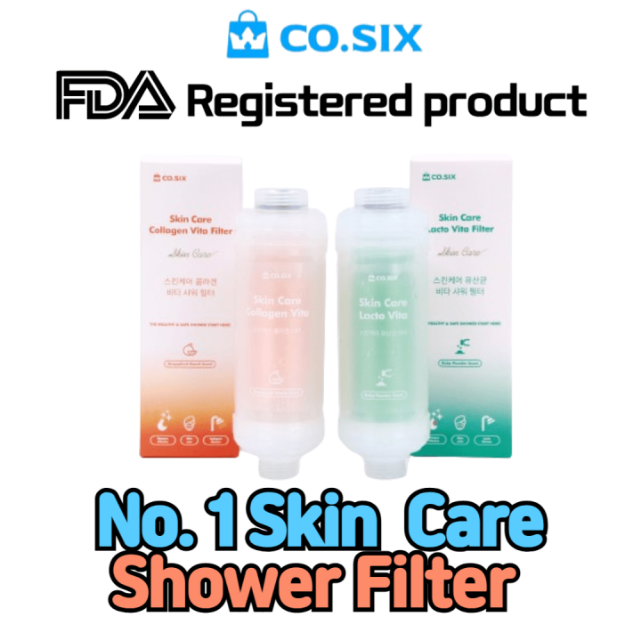 Co.six Vitamin Shower Filter / Collagen, Lactobacillus / Remove Rust ...