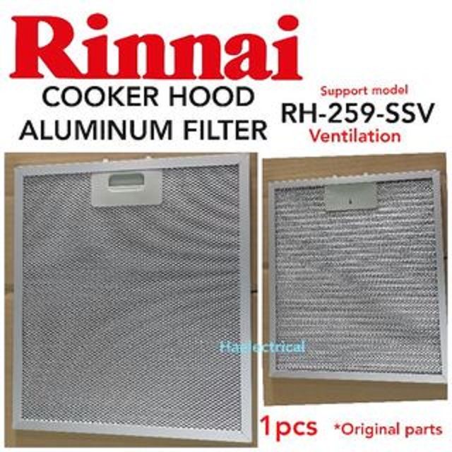 Rinnai cooker hood aluminum filter RH-259SSV | Lazada