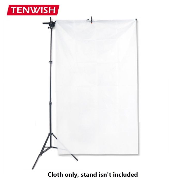 Tenwish 1.5X1m/2M/3M Diffusion Cloth Nylon Silk Seamless White Fabric ...