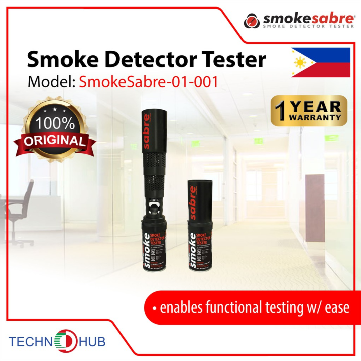 Smoke Detector Tester UL Listed Sabre 150ml | Lazada PH