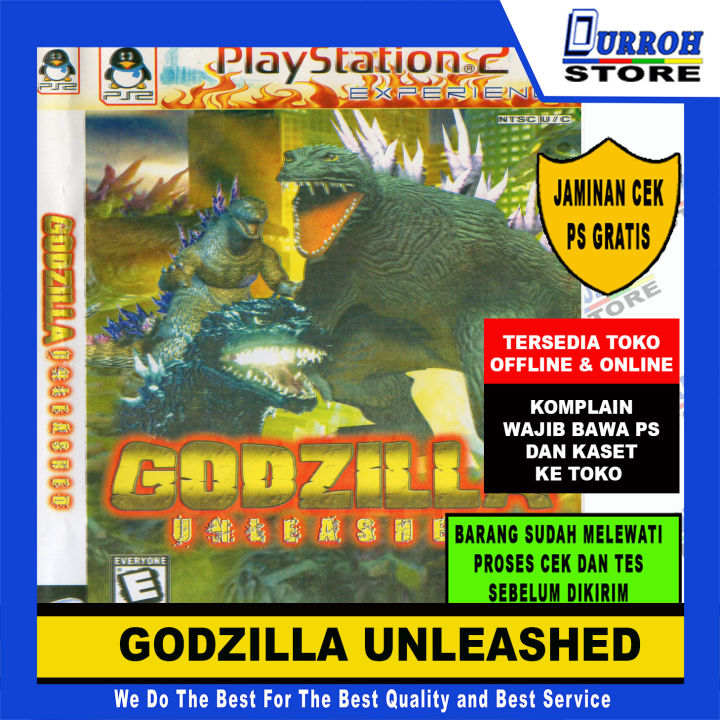 KASET GAME PS2 / PLAYSTATION 2 GODZILLA UNLEASHED | Lazada Indonesia