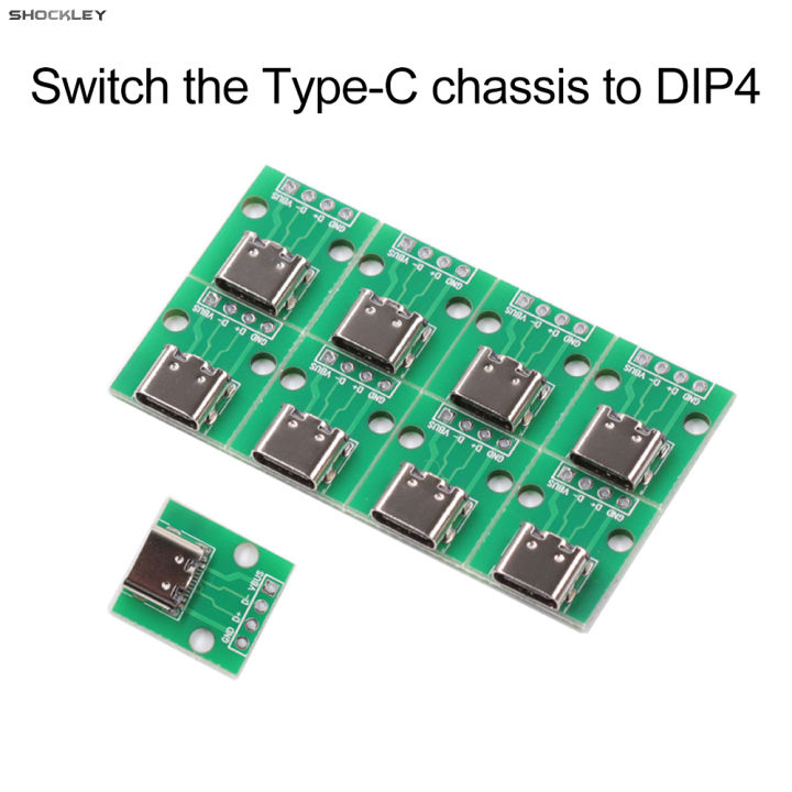 Shockley USB Type-C Breakout Board Serial Basic Breakout Female ... Shockley USB Type-C Breakout Board Serial Basic Breakout Female ...