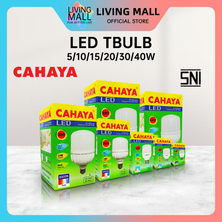 CAHAYA Capsule Bohlam LED 5W-50W / Lampu Jumbo SNI | Lazada Indonesia