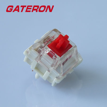 GATERON Jupiter Red Keyboard Switches, Linear 45gf RGB LED 5 Pin ...