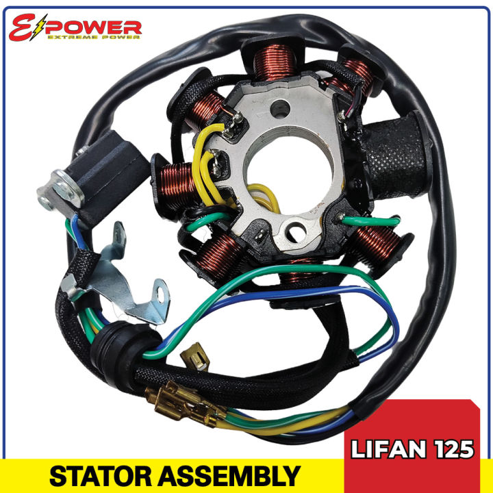 E-Power Magneto Stator Coil Assembly for Lifan 125 | Lazada PH
