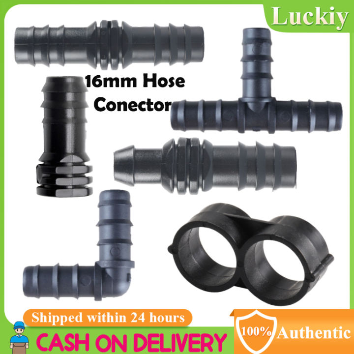 10Pcs 1/2" Hose coupling PE connector 16mm Garden mini hose connector ...