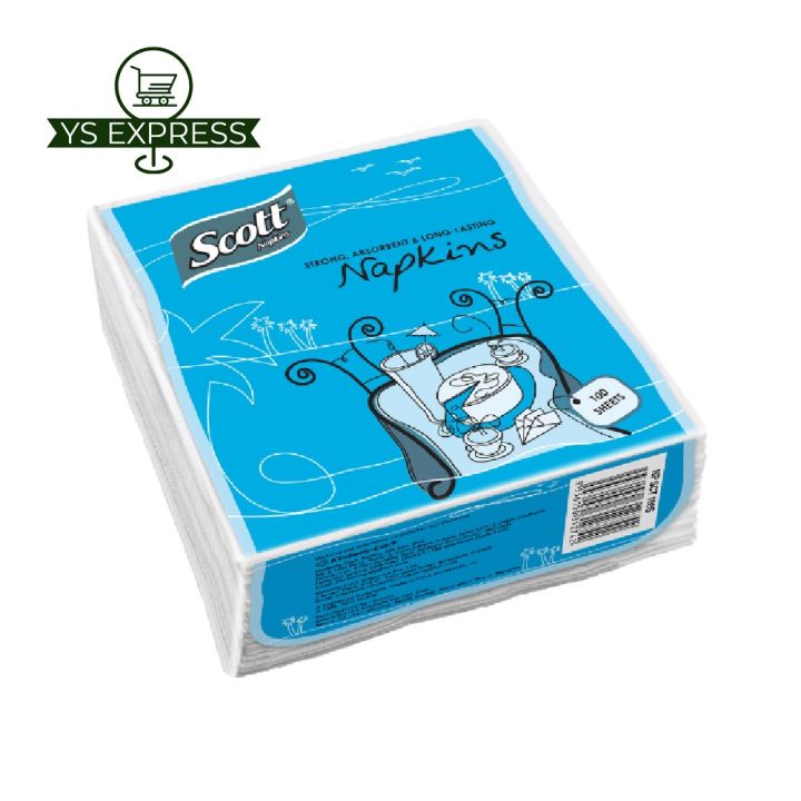 SCOTT Napkins 100's | Lazada