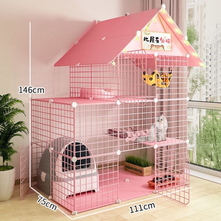 (LARGE PLATFORM) Multi-Color And Multi-Style Cat Cage / Sangkar Kucing ...