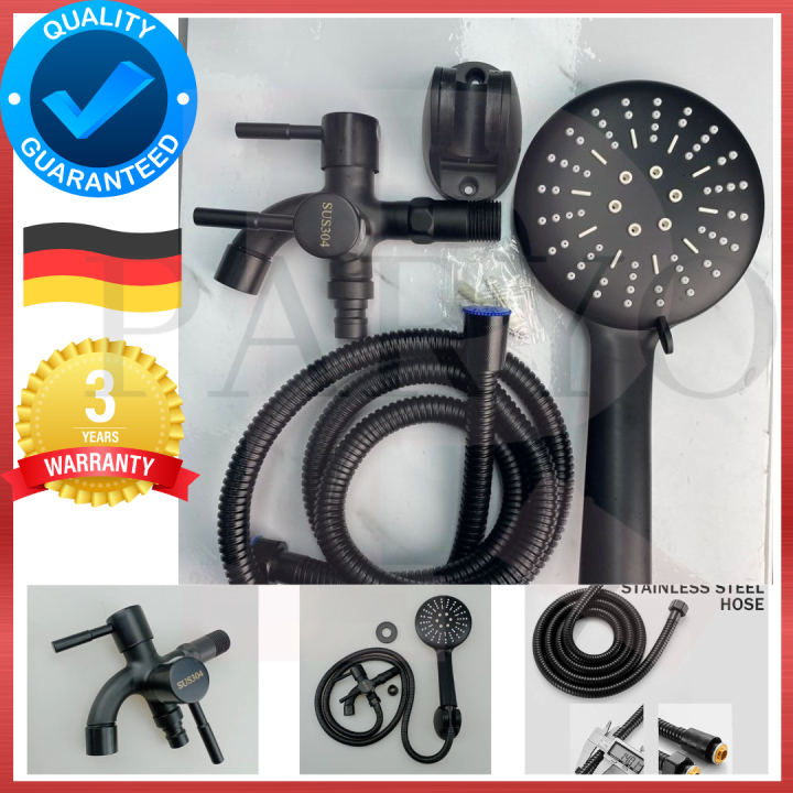 Best Seller Shower telephone Set Matte black Bathroom shower set High ...