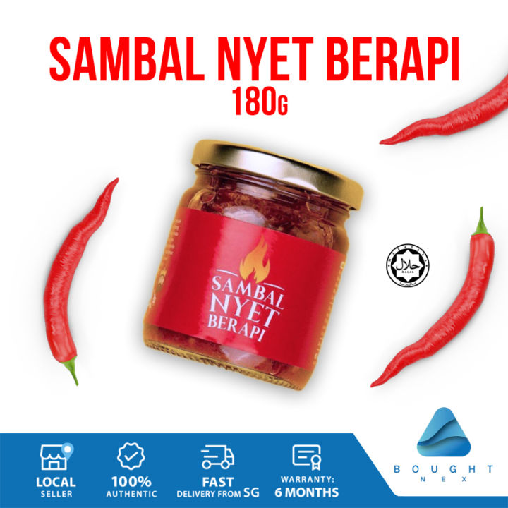 Sambal Nyet Berapi by Khairulaming - [Halal] Original Recipe Chili ...