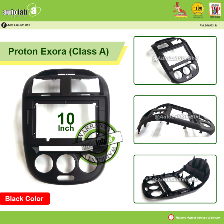 Big Screen Casing Android 10 inch Proton Exora (Class A) (Black Color ...