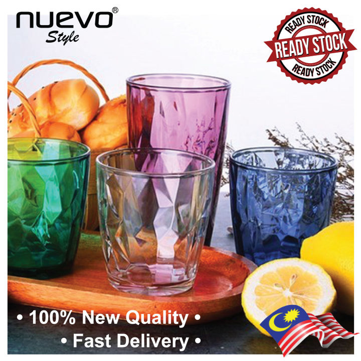 PC Transparent Water Cup Cawan Air Telus PC PC透明水杯 | Lazada