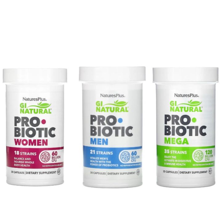 Healthy Choices | Natures Plus GI Natural Probiotic Mega 35 strain Men ...