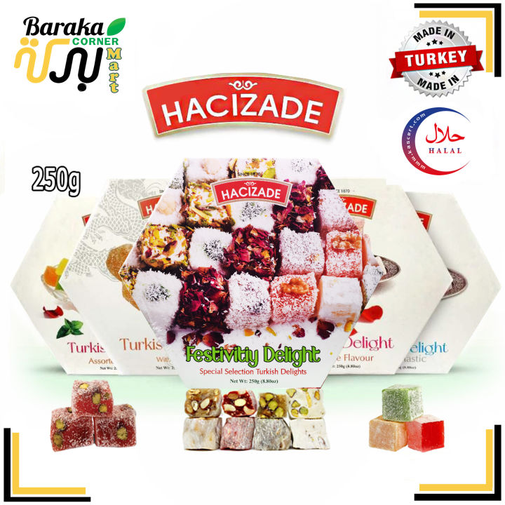 Turkish Delights Lokum Dari Turki Sedap Manisan Turkish Sweet Nougat ...