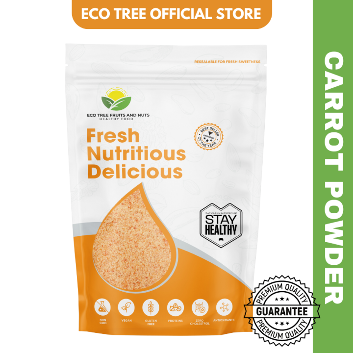 Pure Carrot Powder Premium Quality, Organic & Unsweetened | Lazada PH