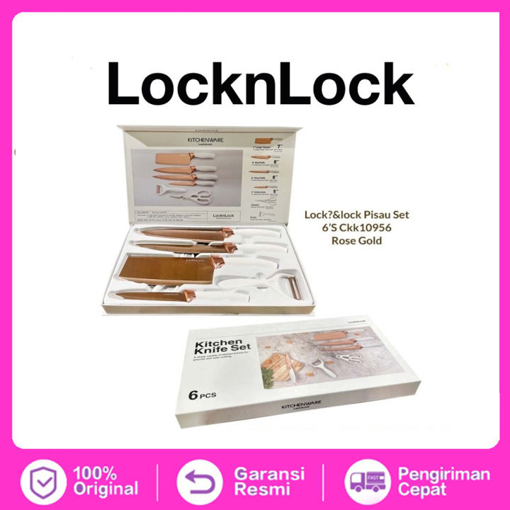 KNIFE SET LockNLock/Lock N Lock/Lock & Lock CKK109S6 | Lazada Indonesia