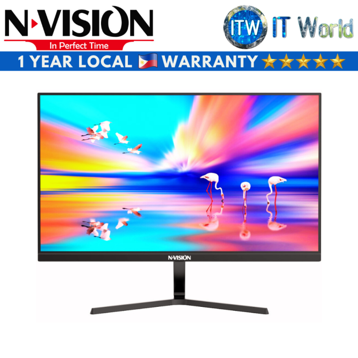 Itw | Nvision N2755-B / 27" FHD / 75Hz / IPS / 5ms Gaming Monitor (Black) | Lazada PH