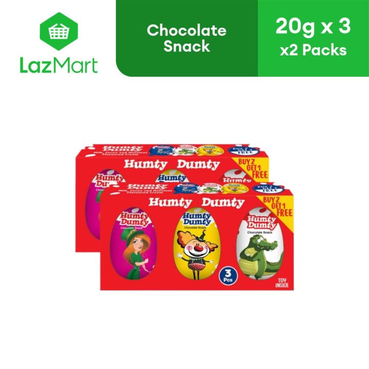 Pran Humty Dumty (Buy 2 Get 1 Free) 20g x 3 - Pack of 2 | Lazada PH