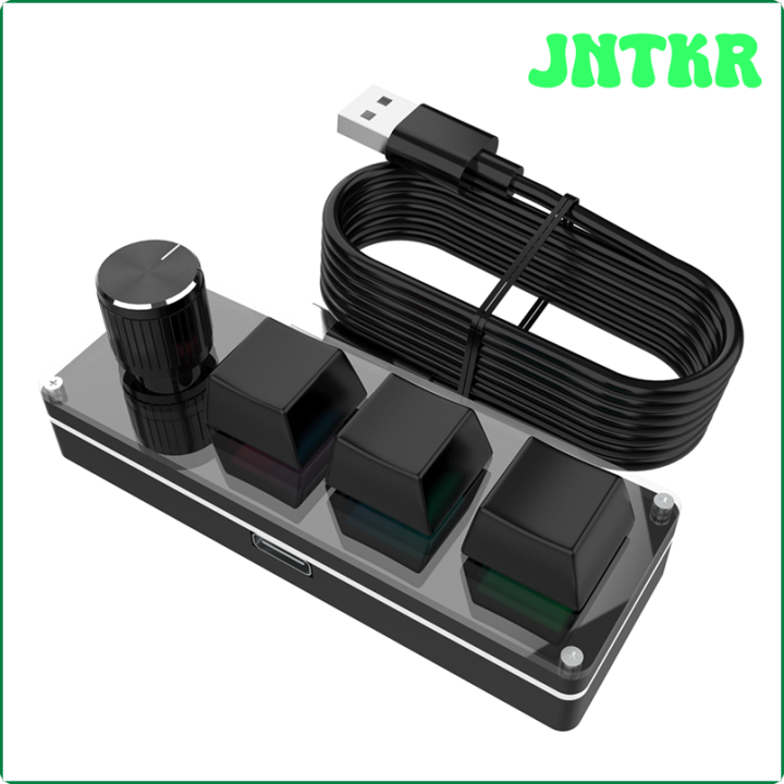 JNTKR Knob Mechanical Keyboard Fast Office Volume Control Keyboard For ...