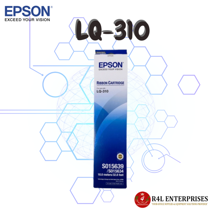 Epson LQ-310 Ribbon Cartridge Original (Black) | Lazada PH