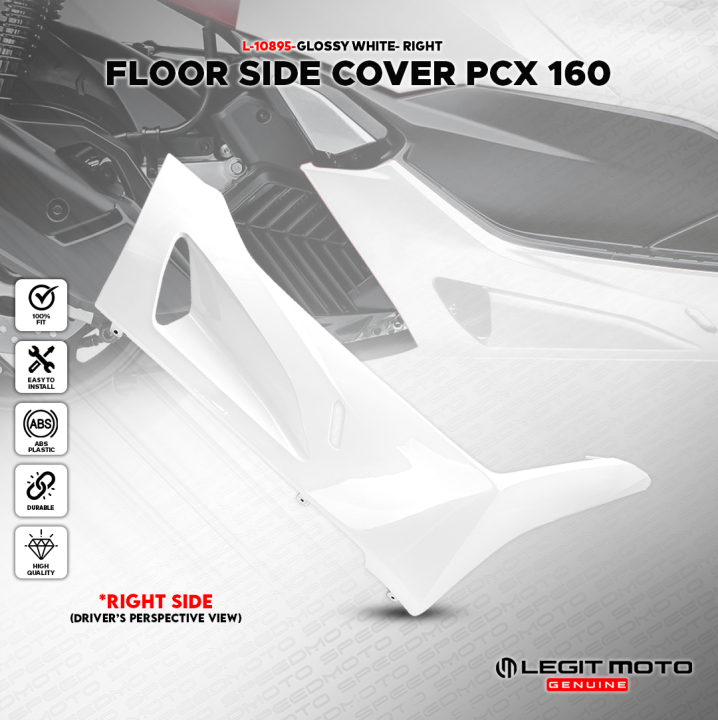 LEGITMOTO PCX 160 V1 FLOOR SIDE COVER GLOSSY / MATTE FAIRING LEFT OR ...